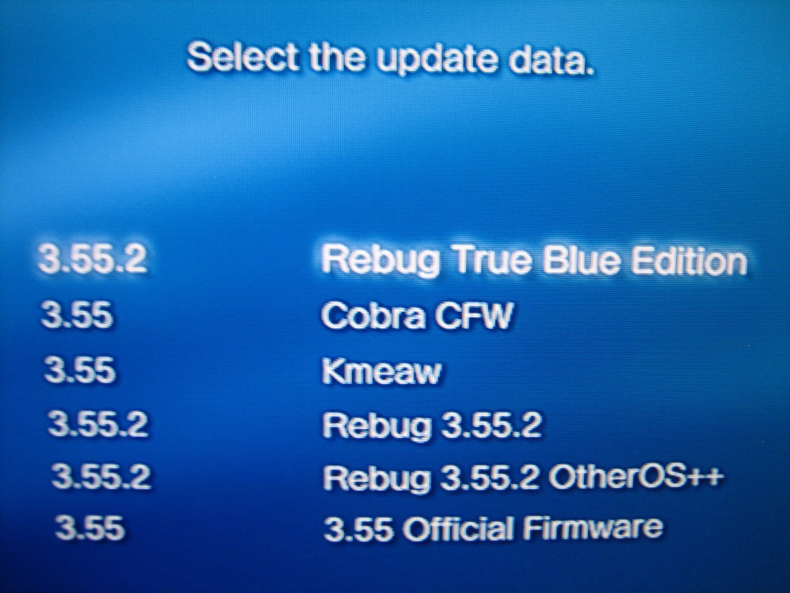 PS3のHDDから各種CFWを切り替えて使う方法: ALL GAMEHUCKS